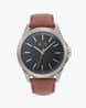Buy ARMANI EXCHANGE AX2635 Water-Resistant Analogue Watch | Brown Color ...