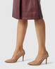 Buy Coach Waverly Beaded Chain Pumps | Tan Color Women | AJIO LUXE