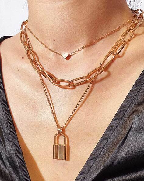 H And M Layered Necklace 2024 www.alhudapk