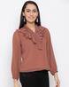 Buy Brown Tops for Women by All Ways You Online | Ajio.com