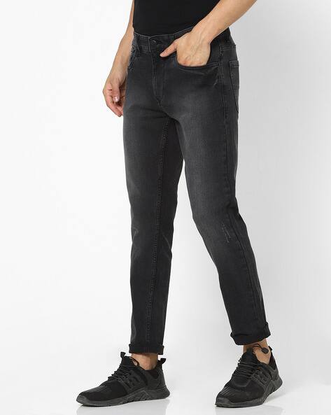 Buy Black Jeans for Men by ALTHEORY Online | Ajio.com