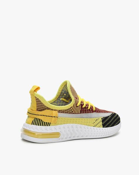 Buy Yellow Sports Shoes for Women by Outryt by AZORTE Online | Ajio.com