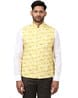 Buy Light Yellow Jackets & Coats for Men by Ethnix by Raymond Online ...