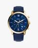 Buy FOSSIL FS5790 Chronograph Watch with Leather Strap | Blue Color Men ...