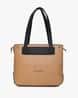 Buy PIERRE CARDIN Colorblock Shoulder Bag | Brown Color Women | AJIO LUXE