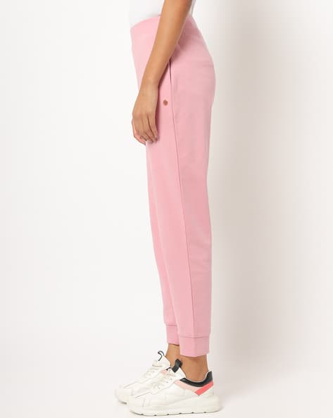 Buy Pink Track Pants for Women by Altheory Sport by AZORTE Online ...