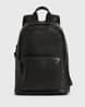 Buy ALL SAINTS Arena Leather Rucksack | Black Color Men | AJIO LUXE