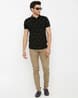 Buy Black Tshirts for Men by REX STRAUT JEANS Online | Ajio.com