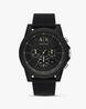 Buy ARMANI EXCHANGE AX1344 Chronograph Watch with Silicone Strap ...