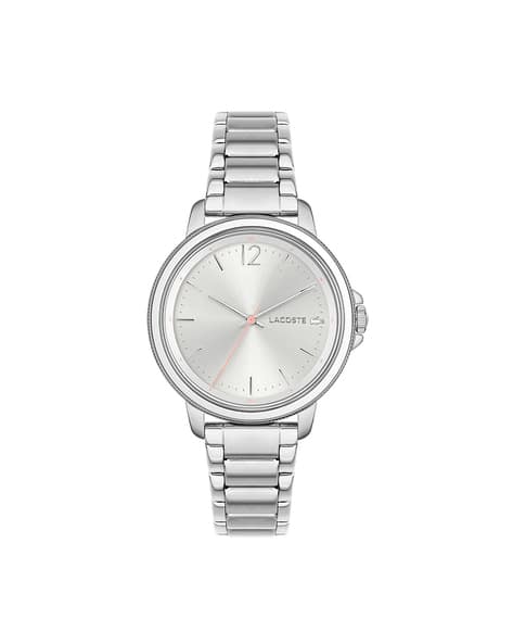 Lacoste silver watch store