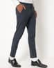 Buy Navy Trousers & Pants for Men by NETPLAY Online | Ajio.com