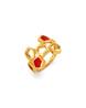 Buy Yellow Gold Rings for Women by Melorra Online | Ajio.com