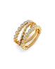 Buy Yellow Gold Rings for Women by Melorra Online | Ajio.com