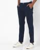Buy Navy Blue Trousers & Pants for Men by NETPLAY Online | Ajio.com