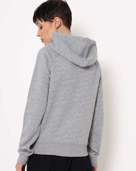 Cotton Blend Zip Up new Ribbed Jumper