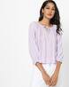 Buy Purple Tops for Women by LEE COOPER Online | Ajio.com