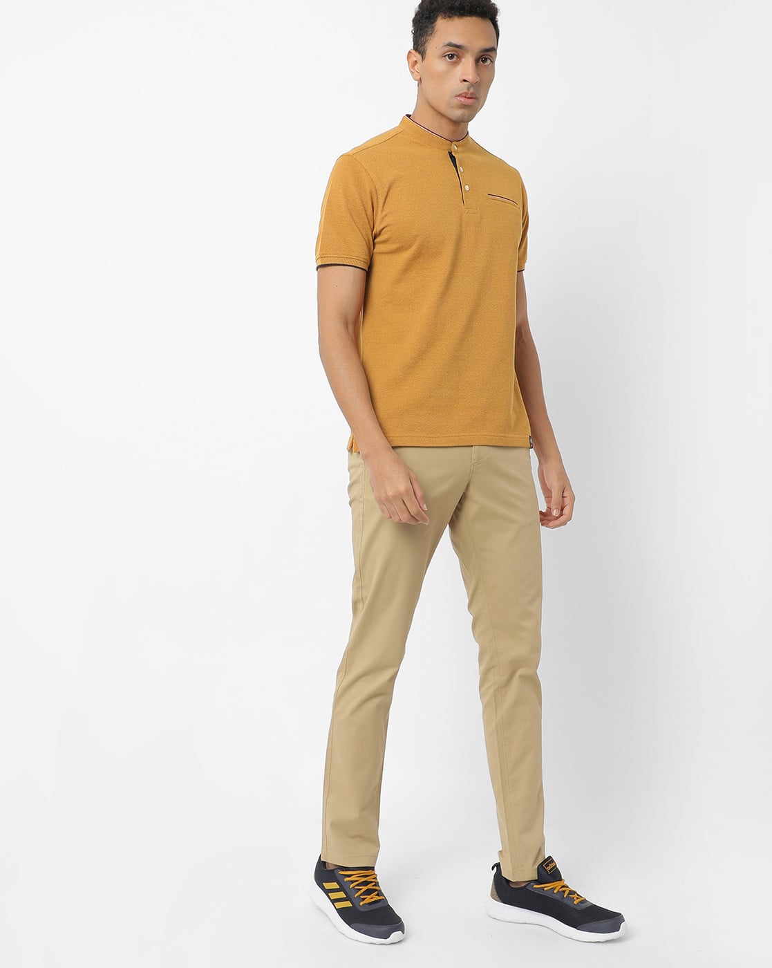 Yellow Band Shirt | atelier-yuwa.ciao.jp