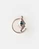 Buy Silver & Blue Nose Pins for Girls by Shaya Online | Ajio.com