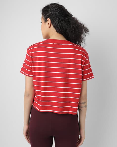 Buy Red Tshirts for Women by Outryt Sport Online | Ajio.com