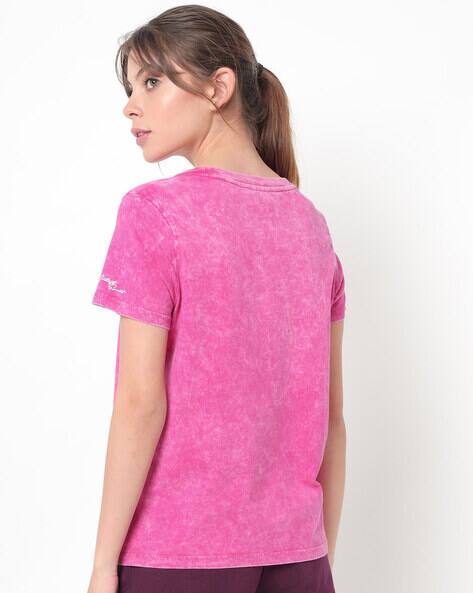 Buy Pink Tshirts for Women by Outryt Sport Online | Ajio.com