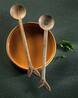 Buy Ellementry Set of 2 Wooden Salad Spoons | Beige Color Home ...