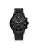 Buy EMPORIO ARMANI AR11349 Water-Resistant Analogue Watch | Black Color ...