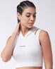 Buy White Tshirts for Women by Solidcore Online | Ajio.com