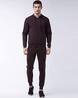 Buy Burgundy Tracksuits for Men by Solidcore Online | Ajio.com