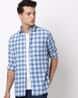 Buy Ash Blue Shirts for Men by Hardsoda Online | Ajio.com
