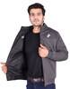 Buy Grey Jackets & Coats for Men by Jaguro Online | Ajio.com
