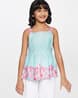 Buy Powder Blue Tops & Tunics for Girls by Global Desi Online | Ajio.com