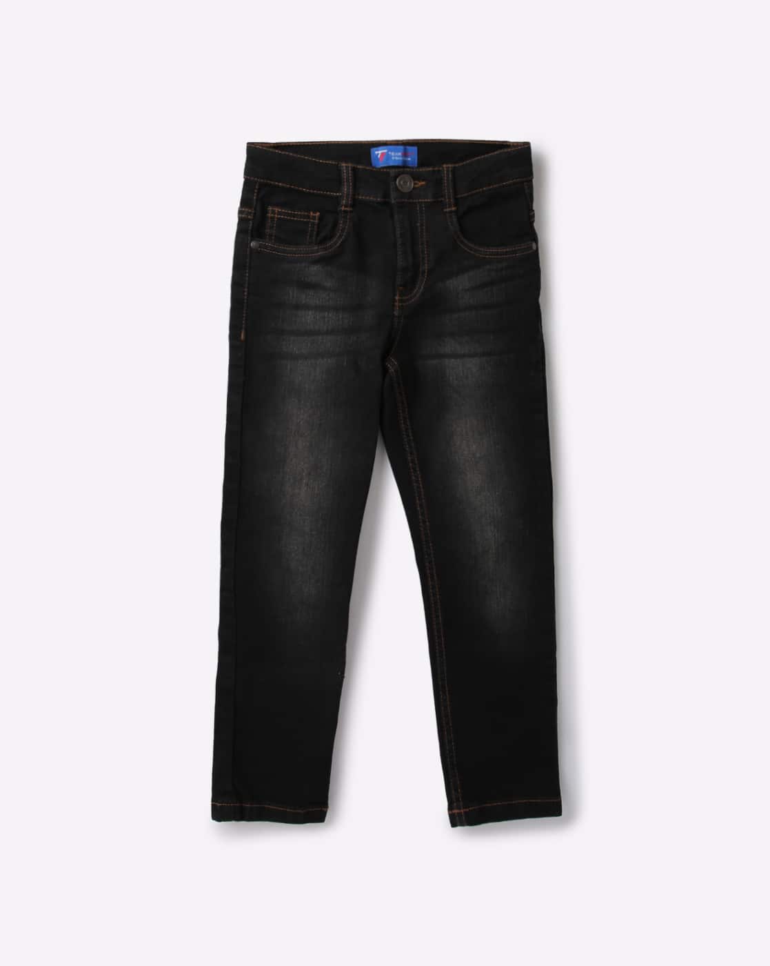 Boys black jeans store