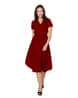 Buy Maroon Dresses for Women by CHROME & CORAL Online | Ajio.com