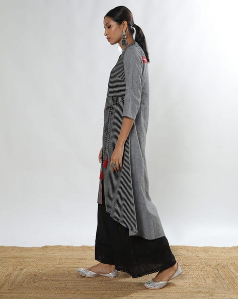 Buy Grey Dresses & Gowns for Women by Svrnaa by AZORTE Online | Ajio.com