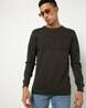 Buy Olive Green Sweaters & Cardigans for Men by NETPLAY Online | Ajio.com