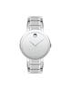 Buy Movado 0607178 Water-Resistant Analogue Watch | Silver Color Men ...