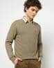 Buy Khaki Sweaters & Cardigans for Men by NETPLAY Online | Ajio.com