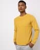 Buy Mustard Yellow Sweaters & Cardigans for Men by NETPLAY Online ...