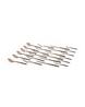 Buy Herdmar Set of 24 Stainless Steel Spoons | Black Color Home ...