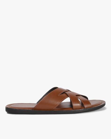 Buy Tan Sandals for Men by ALTHEORY Online | Ajio.com