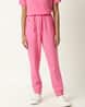 Buy Pink Track Pants for Women by Articale Online | Ajio.com