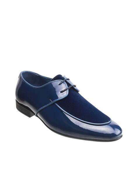 Buy Blue Formal Shoes for Men by Mochi Online | Ajio.com