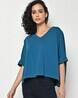 Buy Turquoise Blue Tops for Women by Keiko Online | Ajio.com