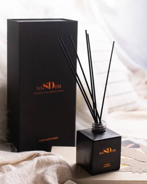 Buy WISDOM Pepper & Patchouli Reed Diffuser Set | AJIO