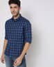 Buy Navy Shirts for Men by NETPLAY Online | Ajio.com