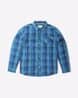 Buy Navy Blue Shirts for Boys by POINT COVE Online | Ajio.com