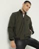 Buy Olive Jackets & Coats for Men by JOHN PLAYERS Online | Ajio.com