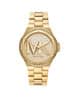 Buy Michael Kors Women Water Resistant Analogue Watch - MK7229 | Gold ...