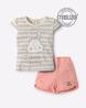 Buy Off White & Peach Sets for Infants by MOM'S LOVE Online | Ajio.com