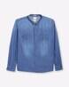 Buy Ink Blue Shirts for Men by INDIAN TERRAIN Online | Ajio.com